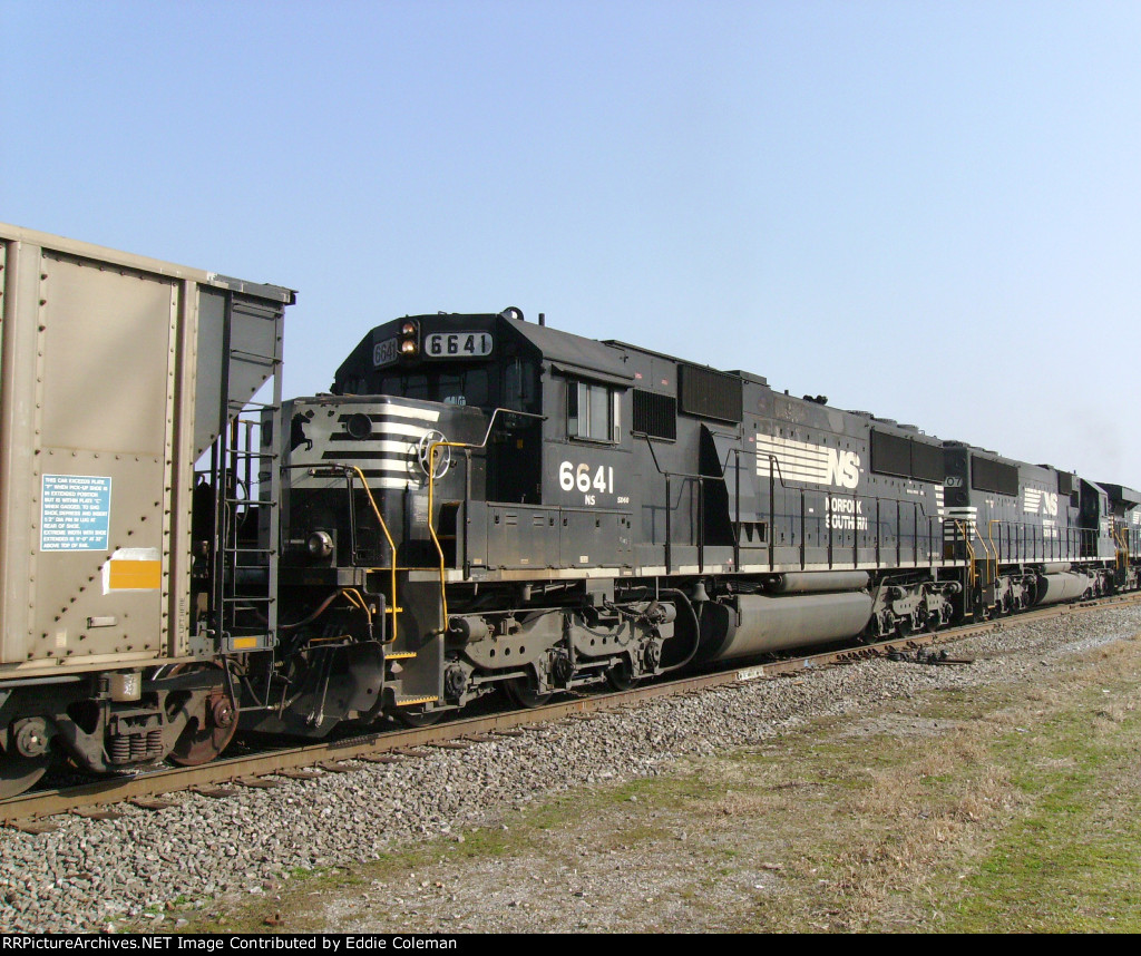 NS 6641 (SD60) - Blt. 8/86